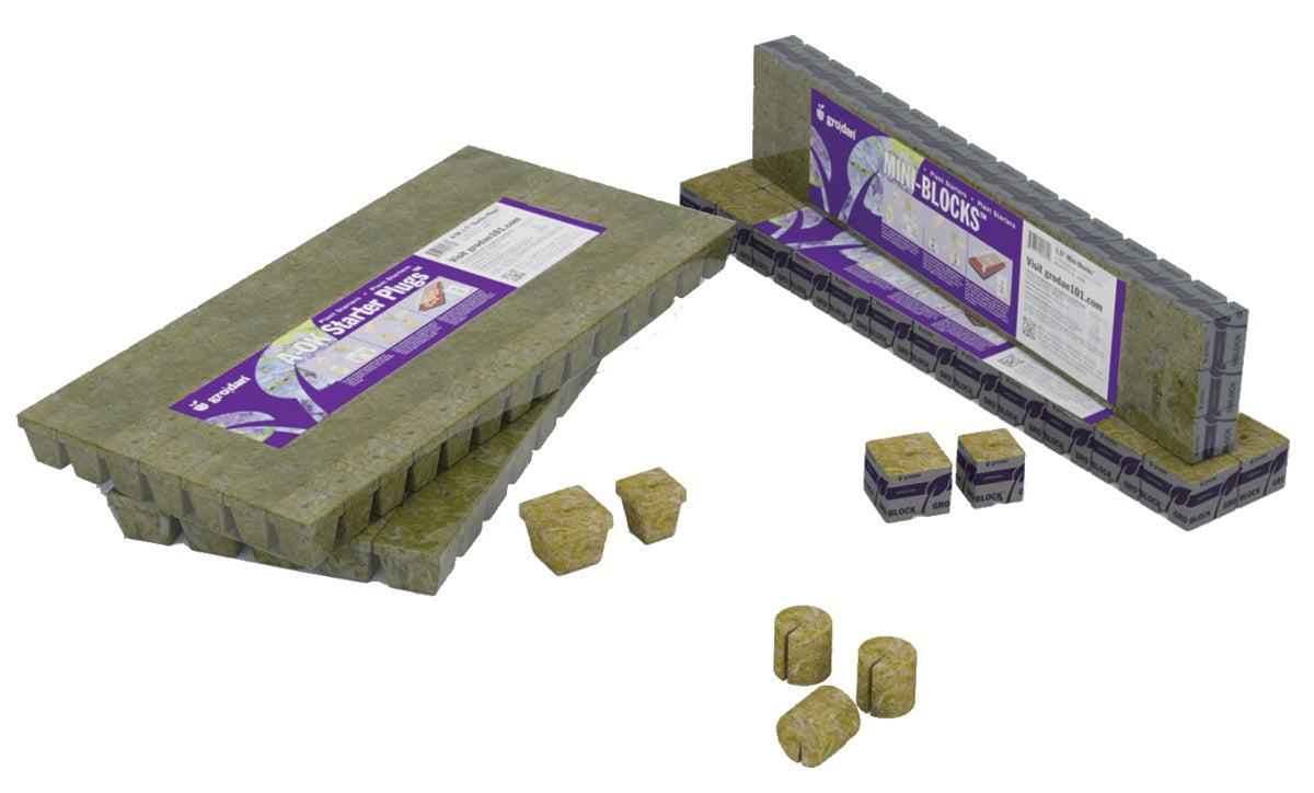 Grodan Starter Plugs and Mini-Blocks – GrowGoods