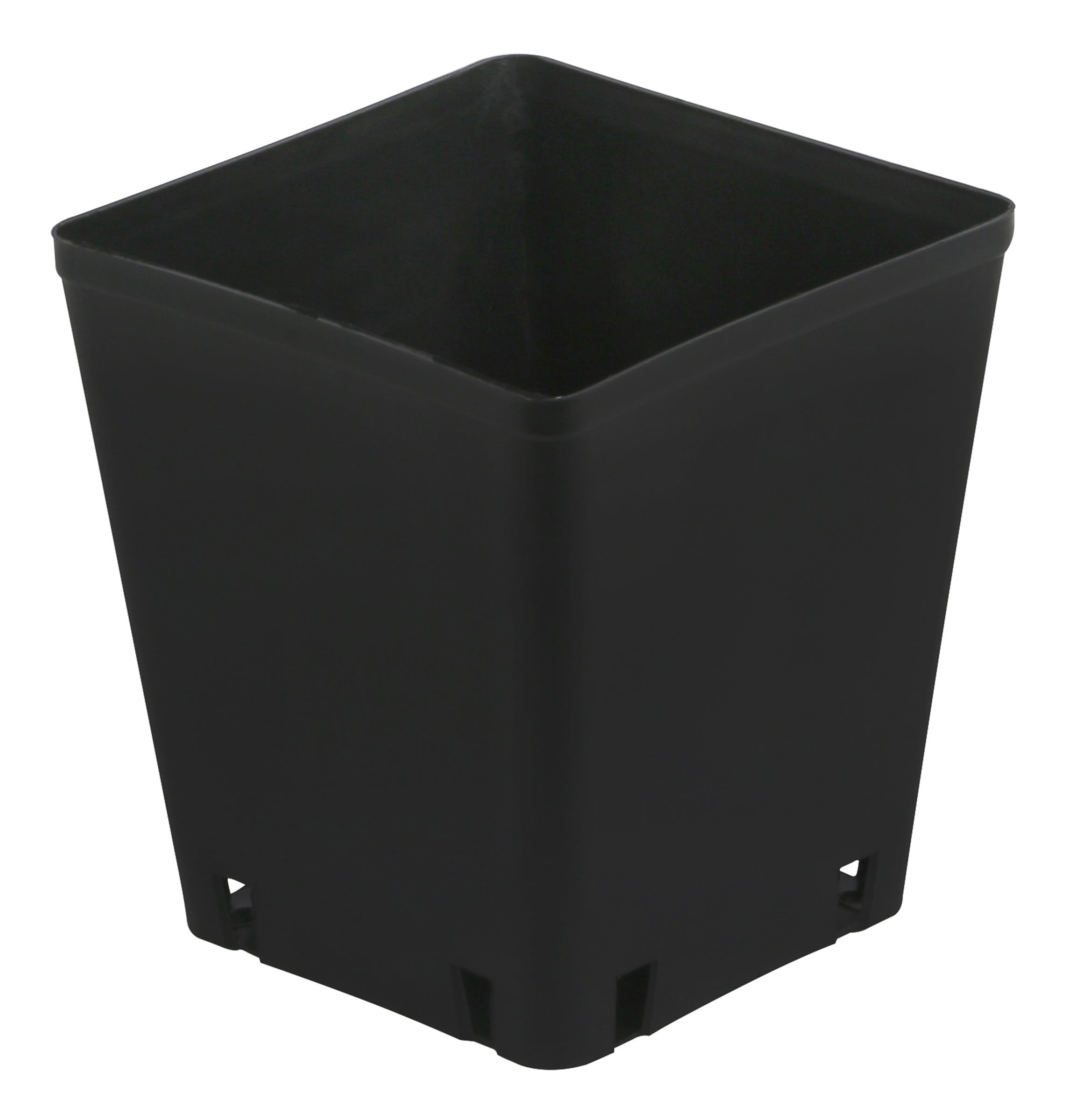 Gro Pro Black Plastic Square Pots – GrowGoods
